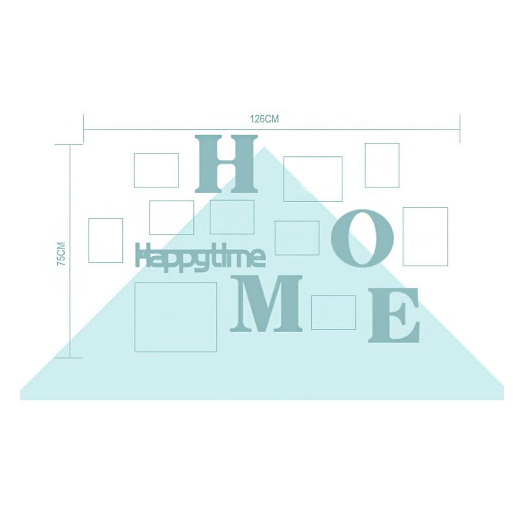 Family Photo Frame Picture Sticker Home Hanging Wa... – Grandado