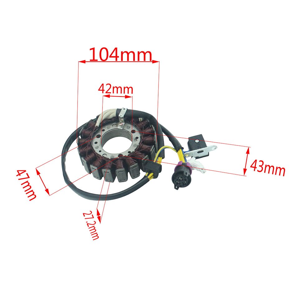 Motorrad Generator Magnet Statorspule Comp passen ... – Grandado