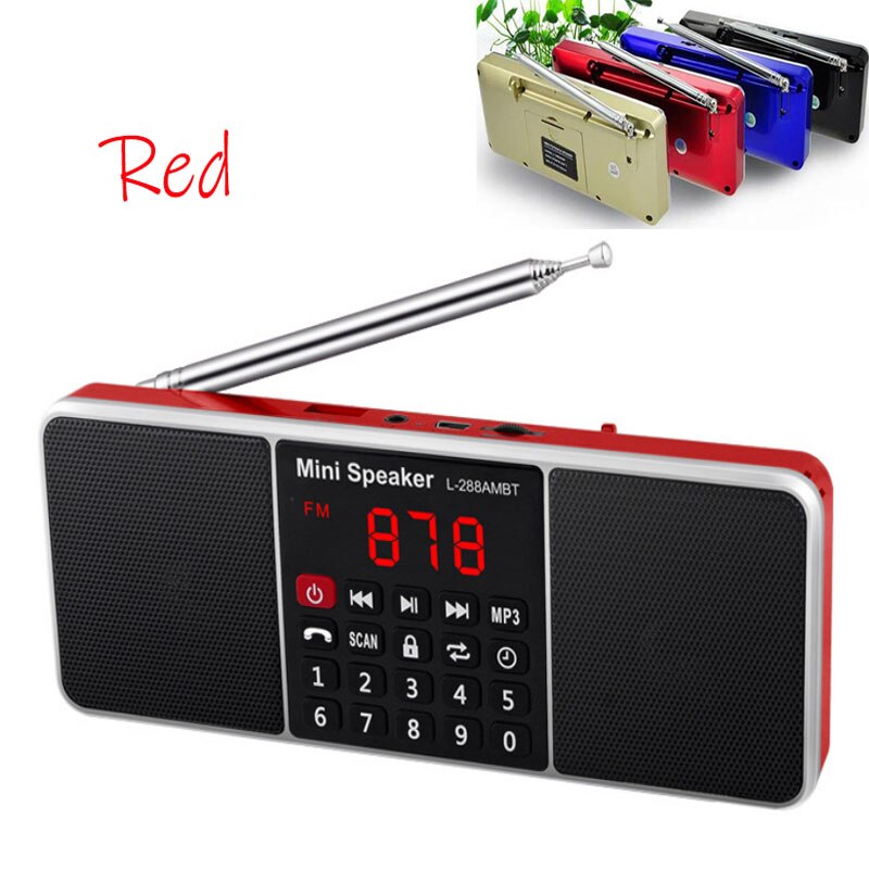 LED Wireless Bluetooth FM/AM Radio Stereo Speaker ... – Vicedeal