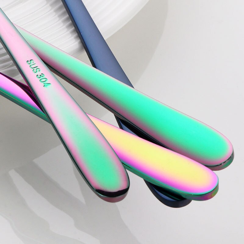 Rainbow Multi-function Tablespoon Korean Style Din... – Vicedeal