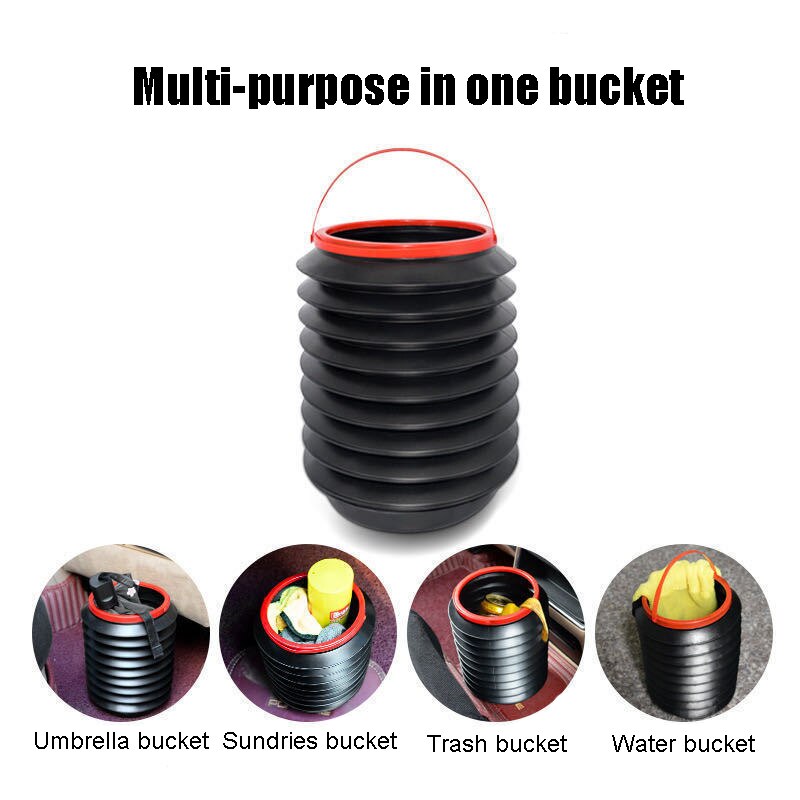 Portable Telescopic Folding Bucket Outdoor Fishing... – Vicedeal