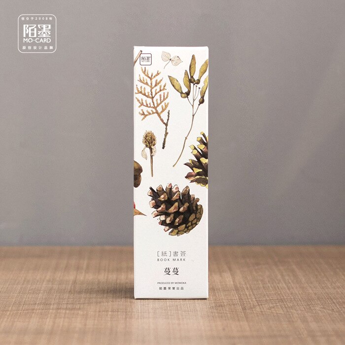 30pcs/lot Natural Plants Shape Bookmarks Cards Cut... – Vicedeal