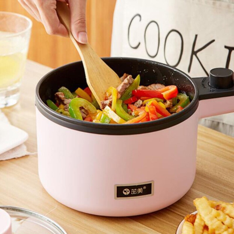 600W 220V dorm room 304 stainless steel pot electr... – Grandado