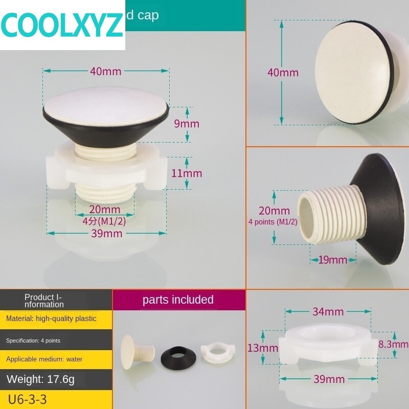 1/2 Inch Toilet Tank Plug Plastic Connector Tower ... – Grandado