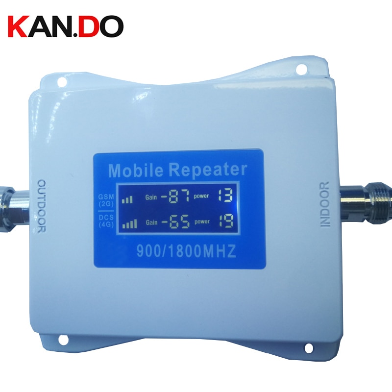 2G + 4G repeater neue modell 22 dbm 65dbi LCD disp... – Vicedeal
