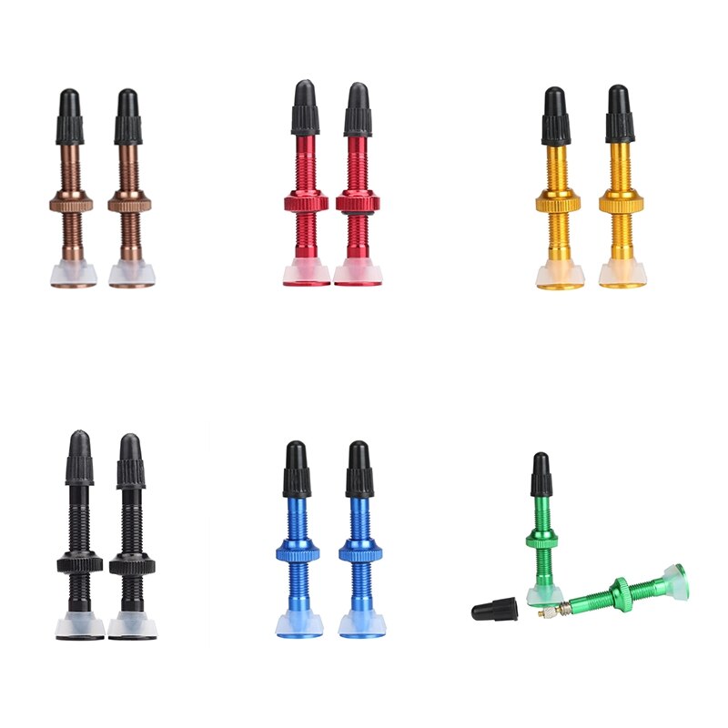Bicycle Valve for Road Tubeless Rim Alloy Stem Bra... – Vicedeal