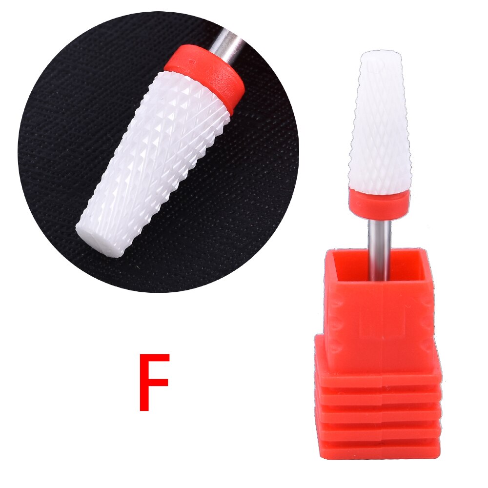 1 Ceramic Nail Drill Bit Tool Electric Shank Pedic... – Grandado