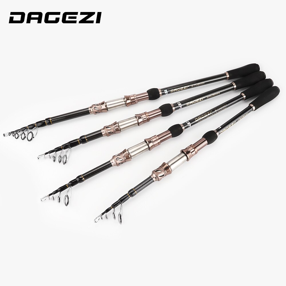 DAGEZI MH Power Portable Spinning Fishing Rods Car... – Grandado