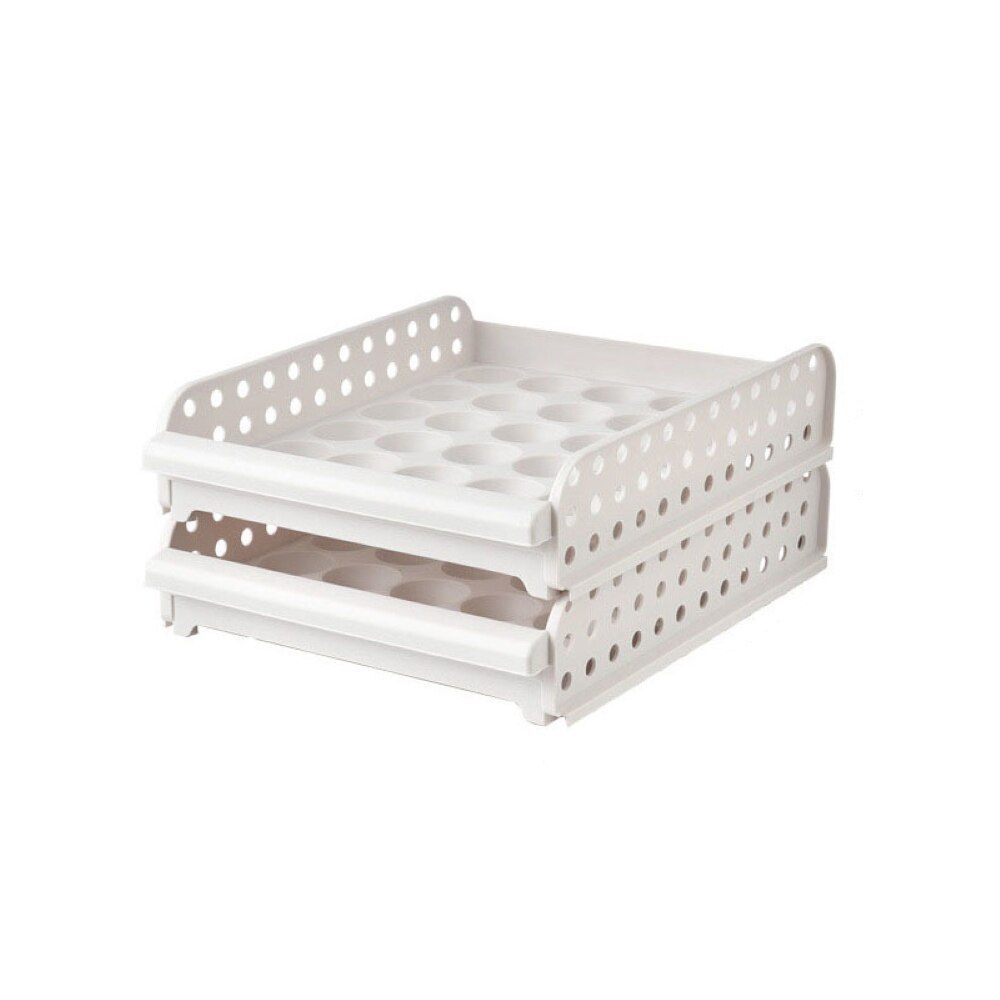 2-Layer 30 Grid Eggs Storage Container Large Capac... – Vicedeal