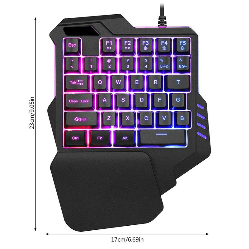 POHIKS 1Set Wired Gaming Keyboard Mouse Combos Col... – Vicedeal