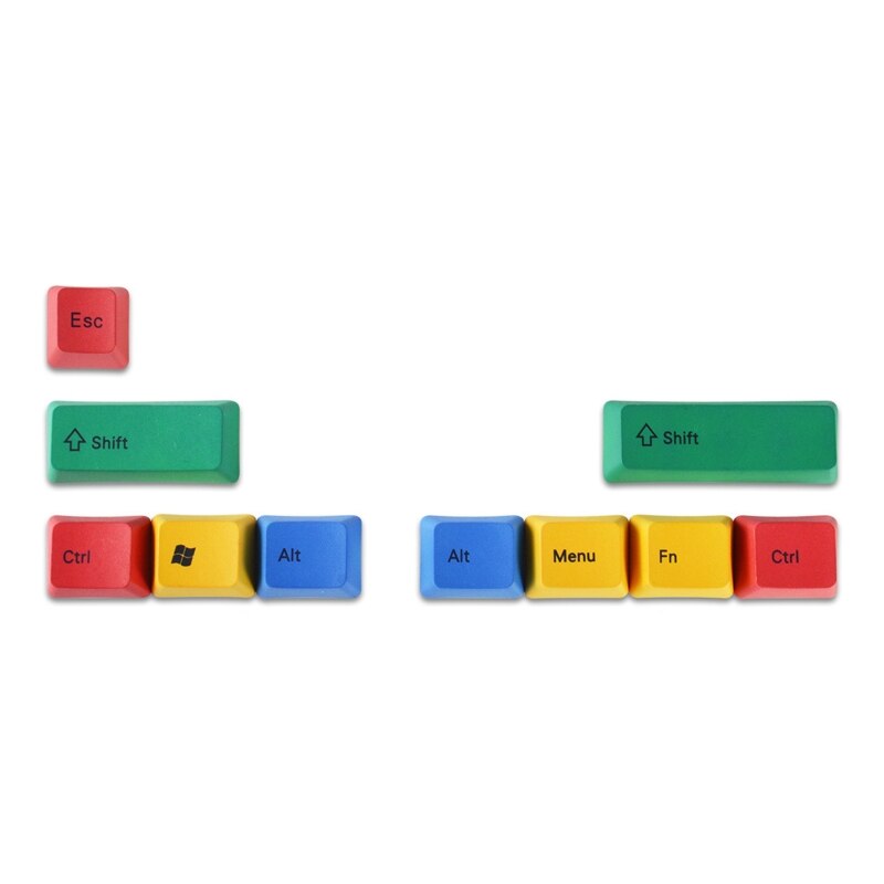 OEM Profile PBT RGBY CMYK Keycap 10 Keys Dye Sub R... – Vicedeal