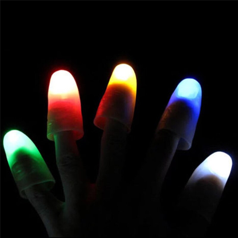 Finger light 2Pcs Magic Light Up Thumbs Fingers Tr... – Vicedeal