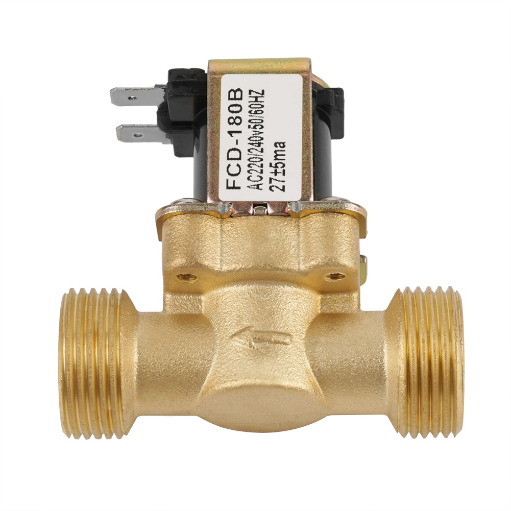 G3/4 2 Way Water Inlet N/C Normal Closed Electric ... – Grandado