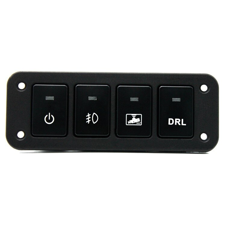 12-24V Car Modified 4-Bit Switch Panel DRL Diurnal... – Grandado