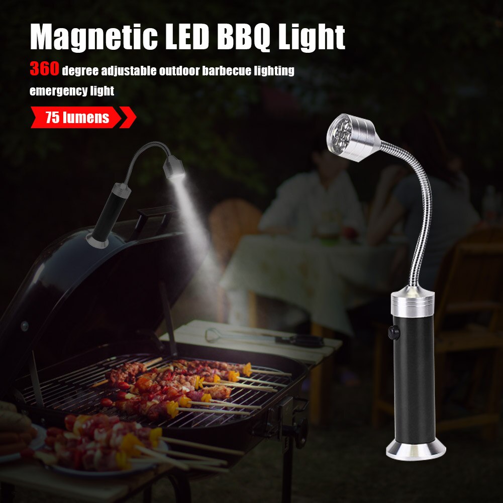 2 Stuks Magnetische Led Bbq Grill Lichten Barbecue... – Grandado