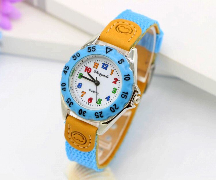 Blue Boy Black Watch Girl Kids Children's Fabric S... – Vicedeal