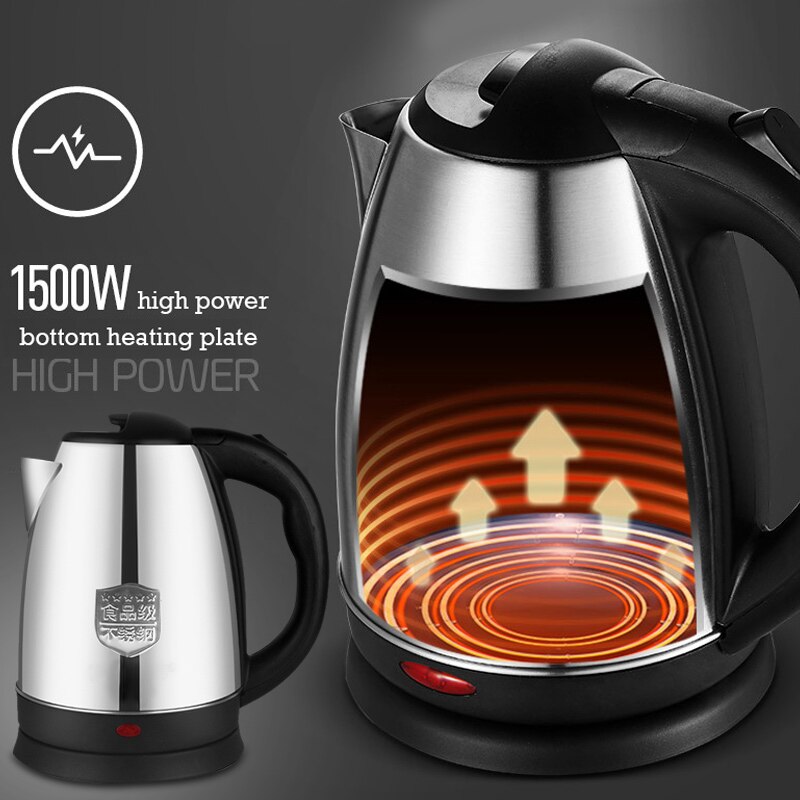 Electric Boiling Pot 2L Keep Warm Portable Water K... – Grandado