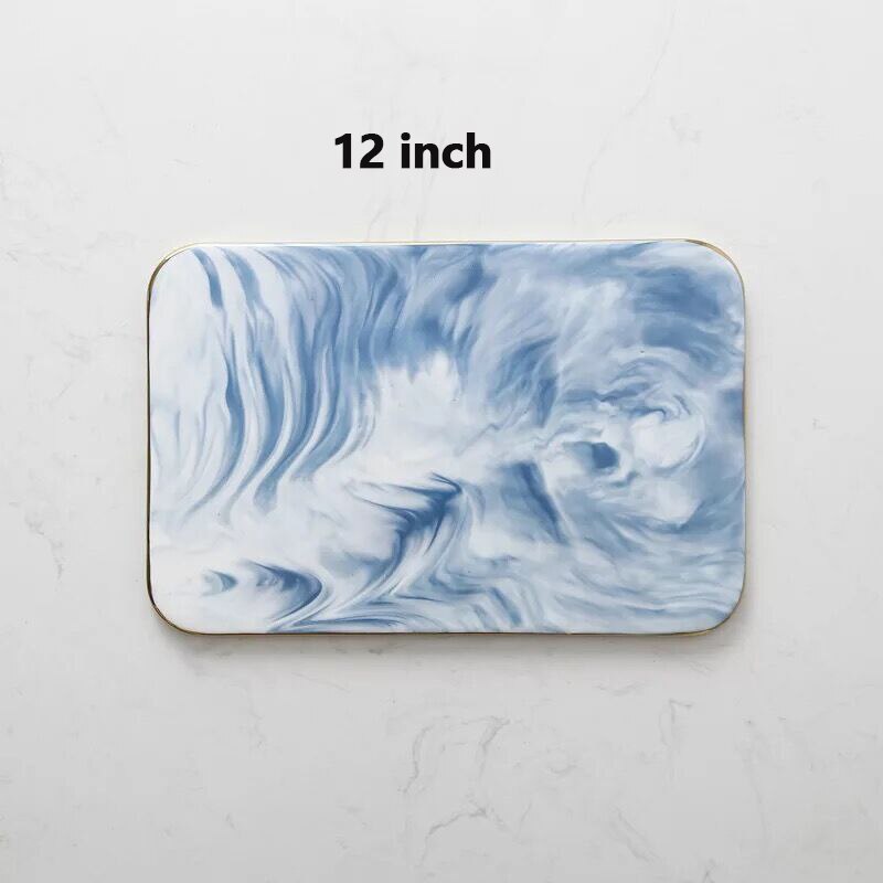 Nordic Style Marble Plates Pizza Peel Board Tray i... – Vicedeal