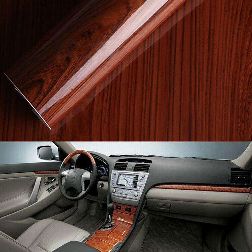 1M High Glossy Wood Home Door Car Interior Decorat... – Grandado