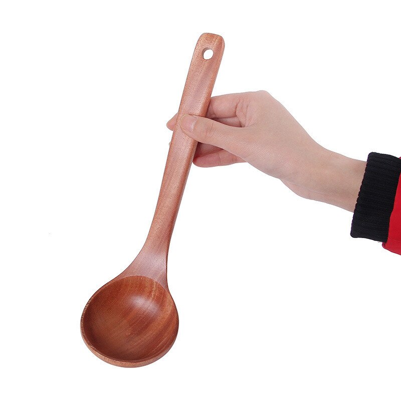 Vacclo Wooden Cooking Spatula Soup Spoon Rosewood ... – Vicedeal