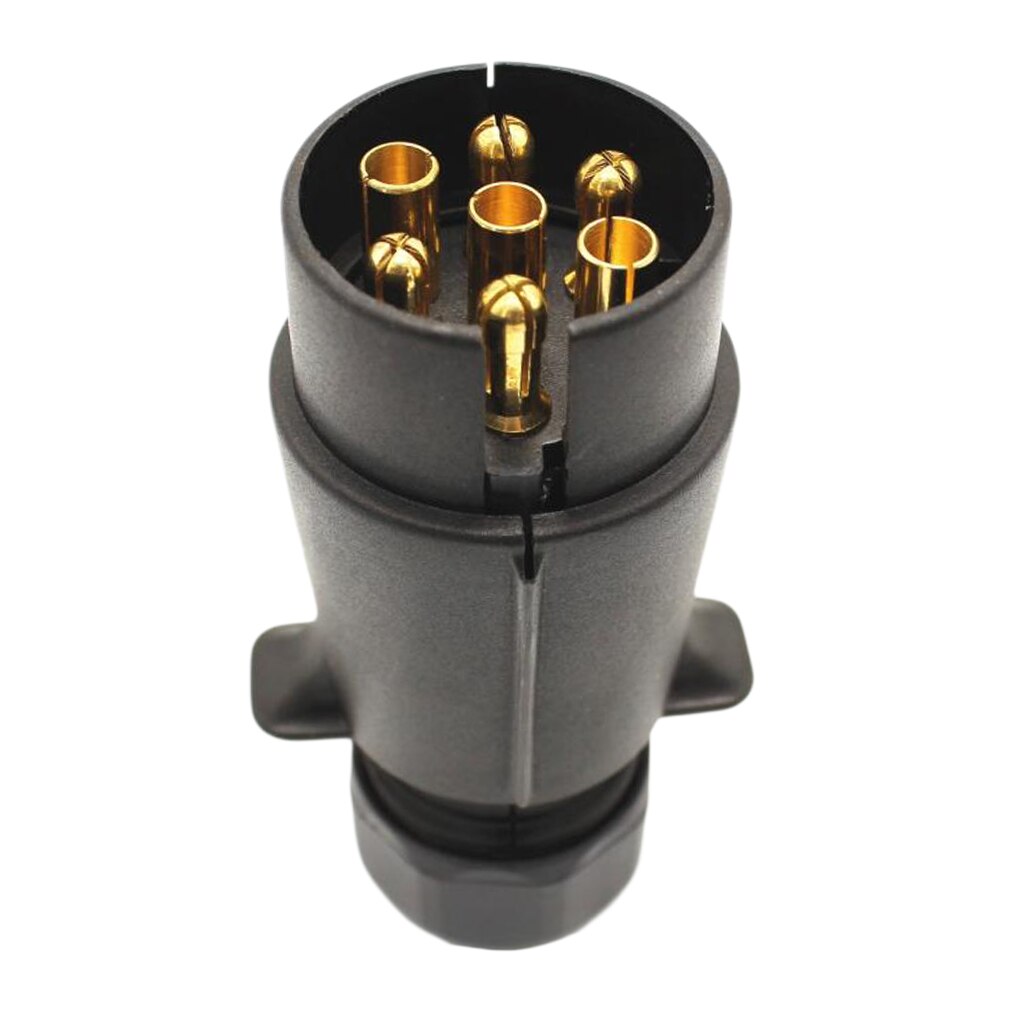 12V 7-Pin Round 12N Type European Caravan Tow Bar ... – Vicedeal