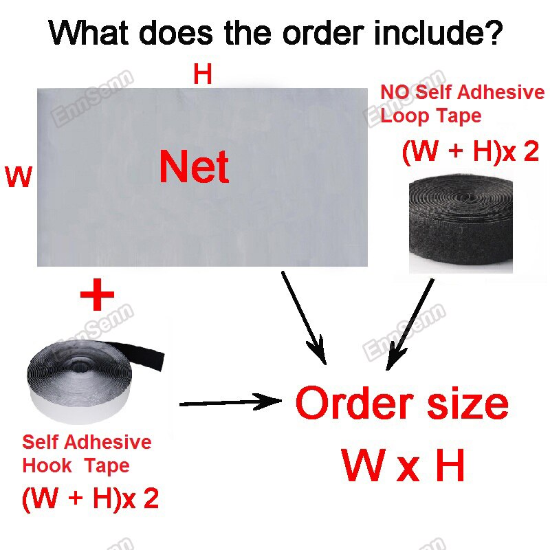 1 meter 20 x 20 mazen nano onzichtbaar vliegenhorg... – Grandado