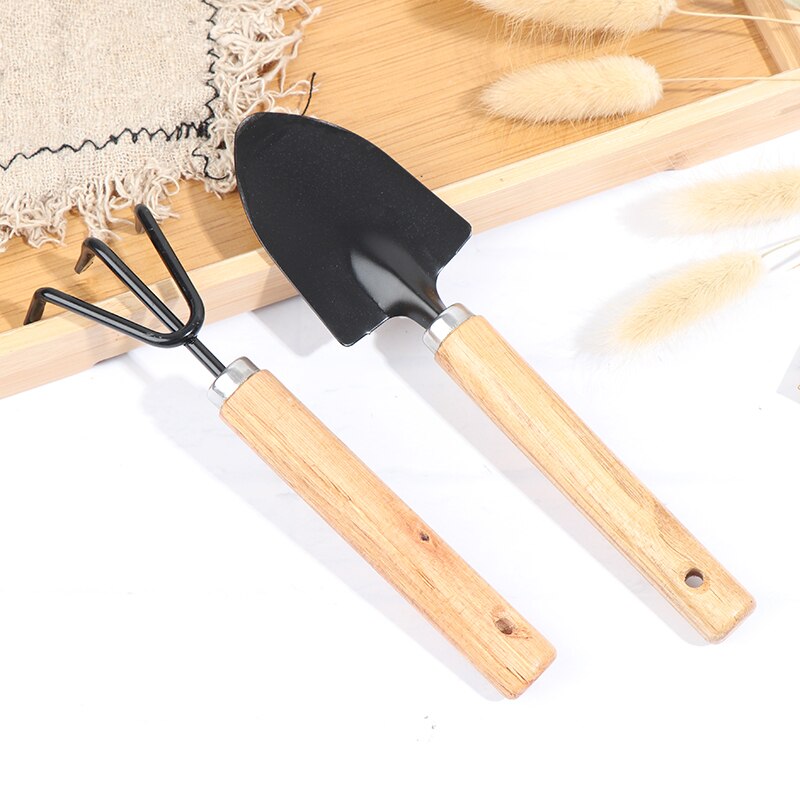 2PCS/Set Mini Garden Shovels Claw Tool With Wooden... – Grandado