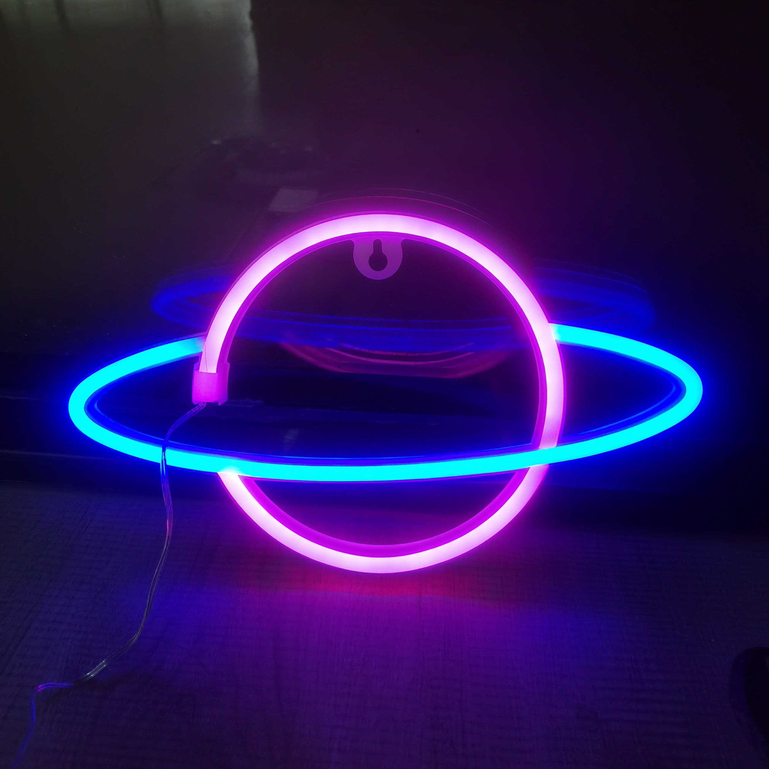 1pc, cool neonlicht batterij/USB-voeding, speelkam... – Vicedeal