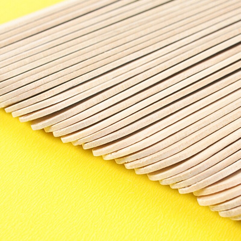 Natural Wood Craft Pack of 100 Pieces Craft Sticks... – Grandado