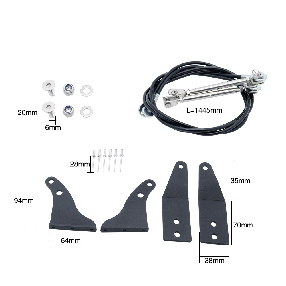 For Jeep Wrangler JK 2007 Limb Riser Kit Obstacle ... – Vicedeal