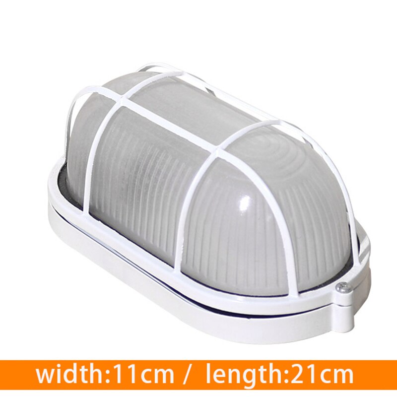 Premium Classic Grid Bulkhead Wall/Trans Globe Lig... – Grandado