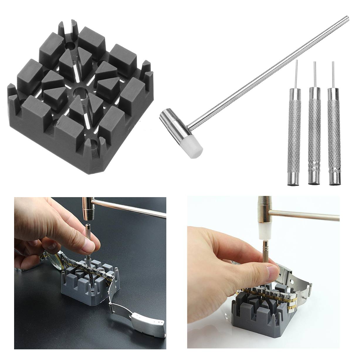 506Pcs Watch Repair Tool Kit Watchmaker Watch Link... – Vicedeal