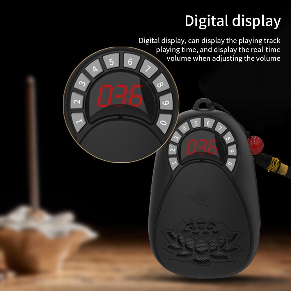 49 Songs Digital Display Portable Type TF Card Pla... – Vicedeal