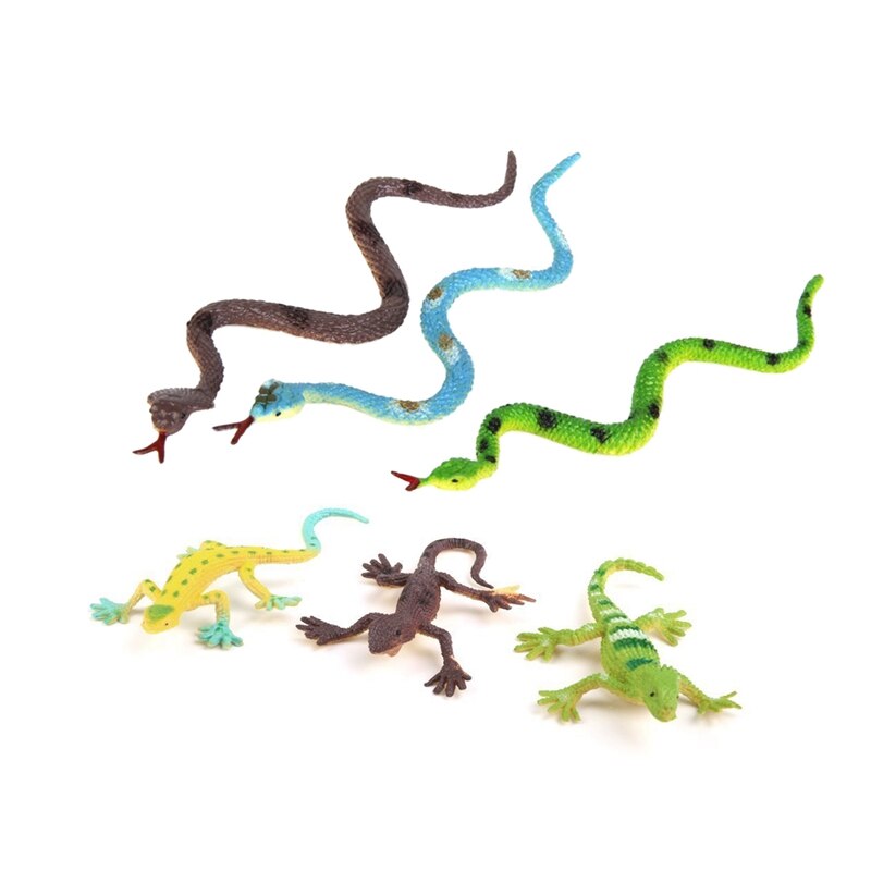 2 Set Children's Toys: 1 Set Gecko Small Lizar... – Grandado