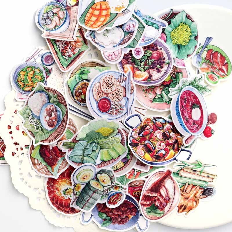 31pcs Thailand/ Japanese Food Sticker drink scrapb... – Vicedeal
