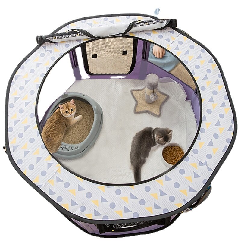 Portable Pet Cage Folding Pet Tent Outdoor Dog Hou... – Vicedeal
