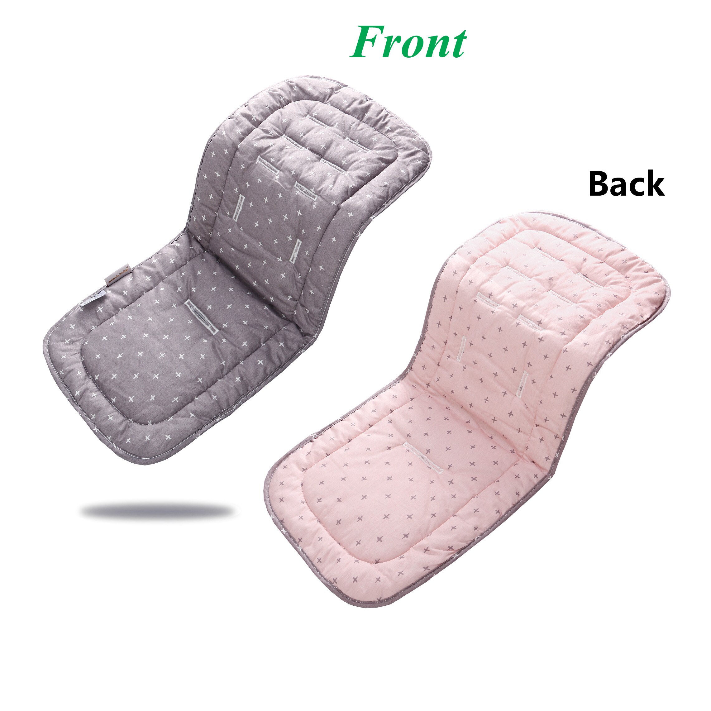 2 sides Cotton Baby Stroller cushion Seat pad Infa... – Grandado