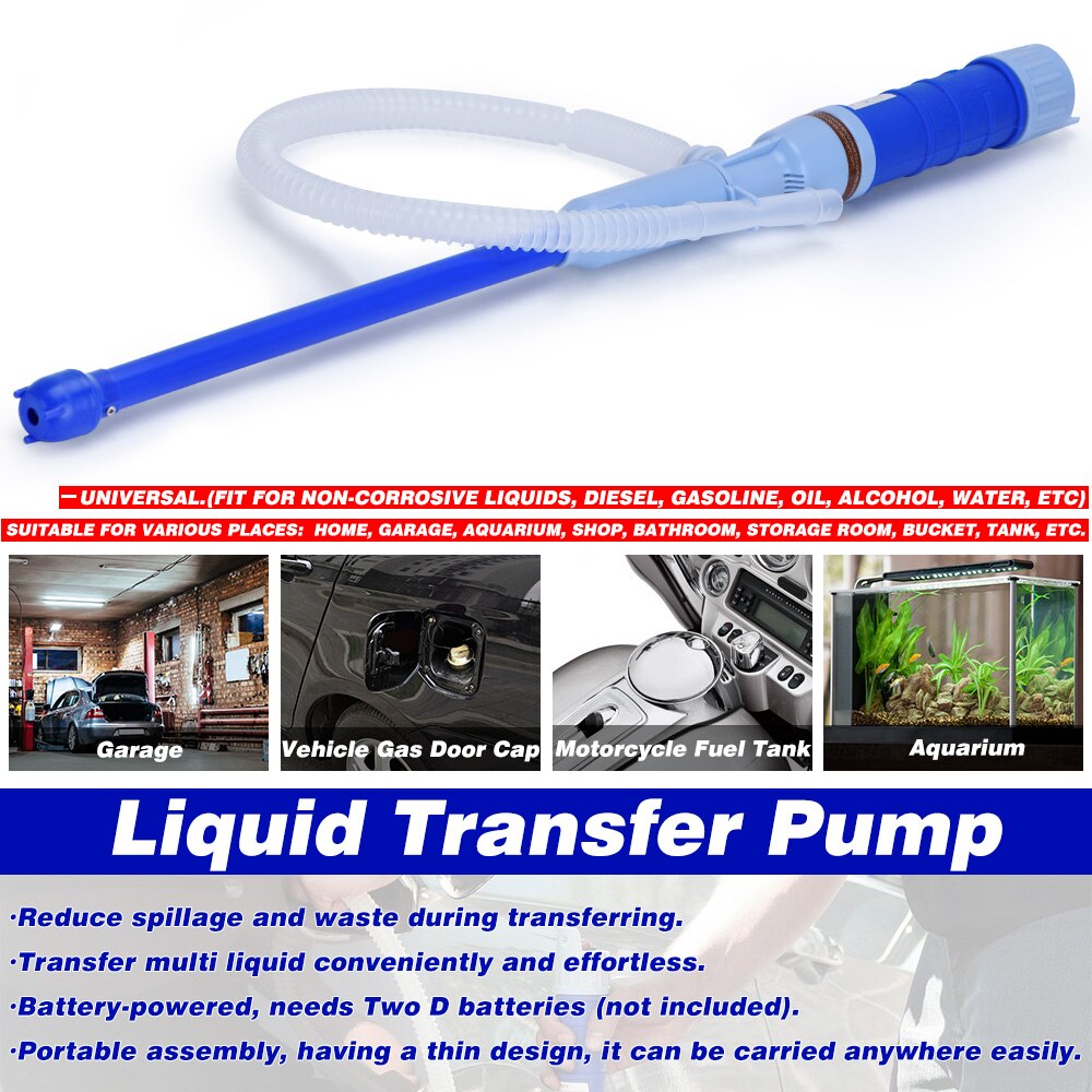 Multi-use Liquid Fuel Transfer Siphon Pump 1.5GPM ... – Grandado