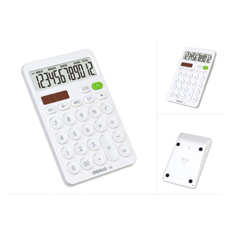 A2 compact business calculator solar button cell 1... – Vicedeal