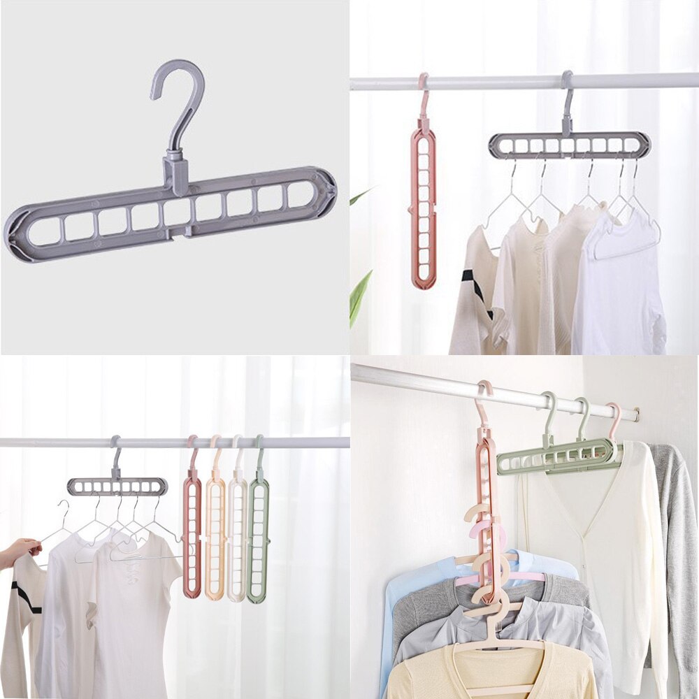 Clothes Pole Multi-Port Support Circle Clothes Han... – Vicedeal