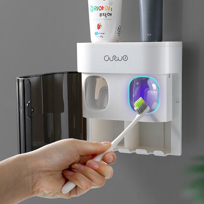Automatic Toothpaste Suction Wall-mounted Dual-pos... – Grandado