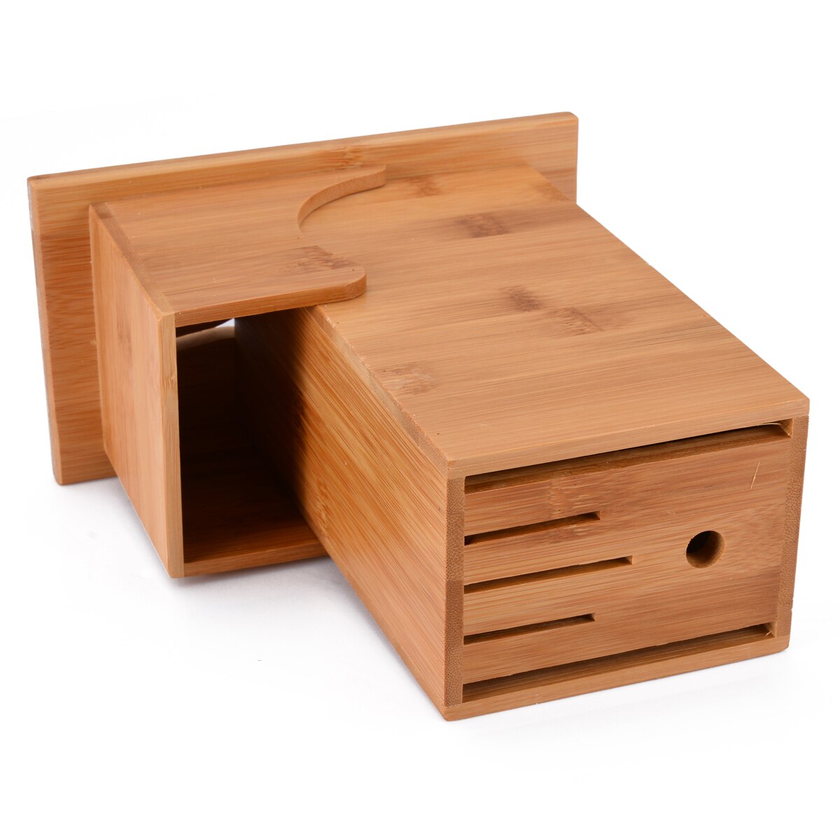 Bamboo Kitchen Utensil Holder Knife Cutter Holder ... – Grandado