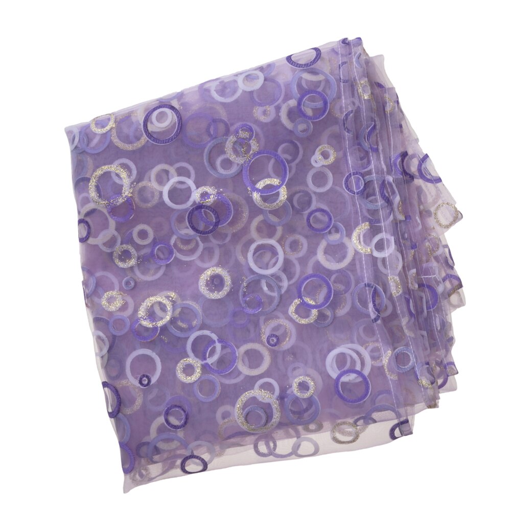Home decorative door transparent gauze curtain cir... – Vicedeal