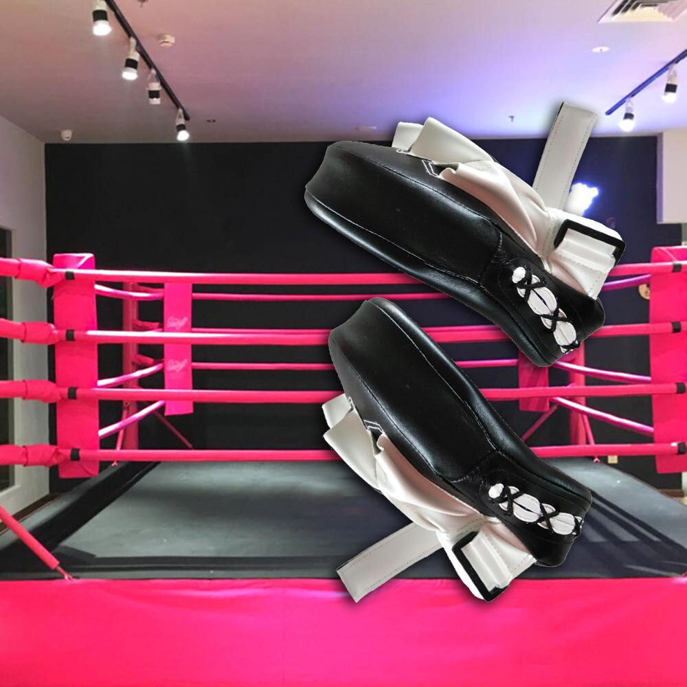 Martial thai kick pad kit black karate training mi... – Grandado