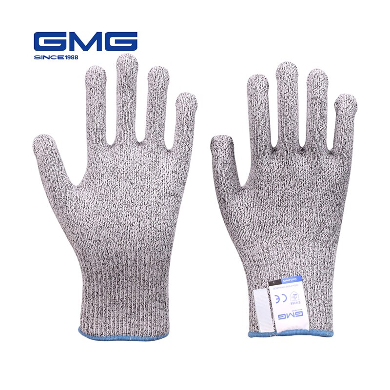 Anti Cut Gloves Food Grade GMG Grey HPPE EN388 ANS... – Vicedeal