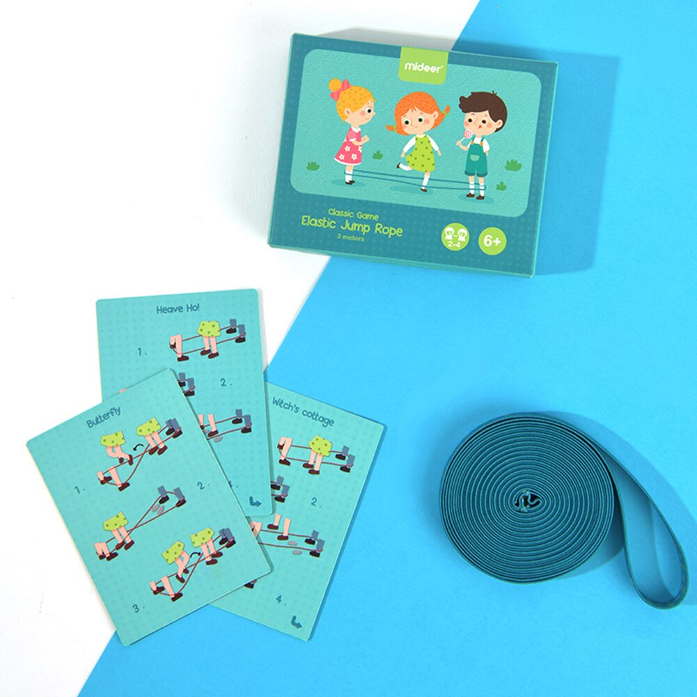 Chinese Jump Rope, 9.8ft Stretch Skip Rope Adjusta... – Grandado