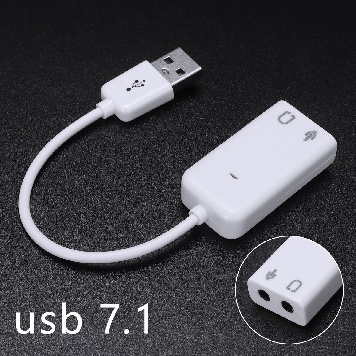 Audio Adapter Sound Adapter Externe Virtual Usb Ge... – Vicedeal