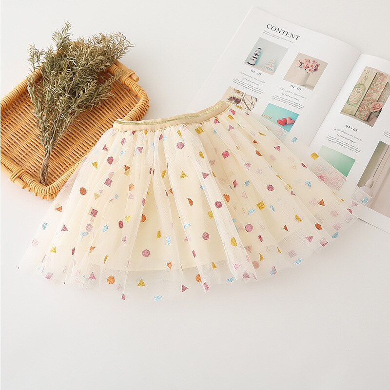 Spring Solid Long Skirt Girls Princess Skirt Child... – Grandado