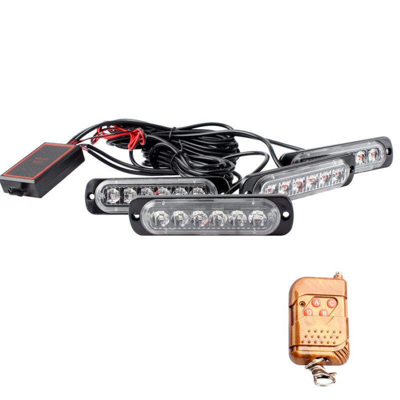4x6led Emergency Strobe Ambulance Police Alarm Lam... – Grandado