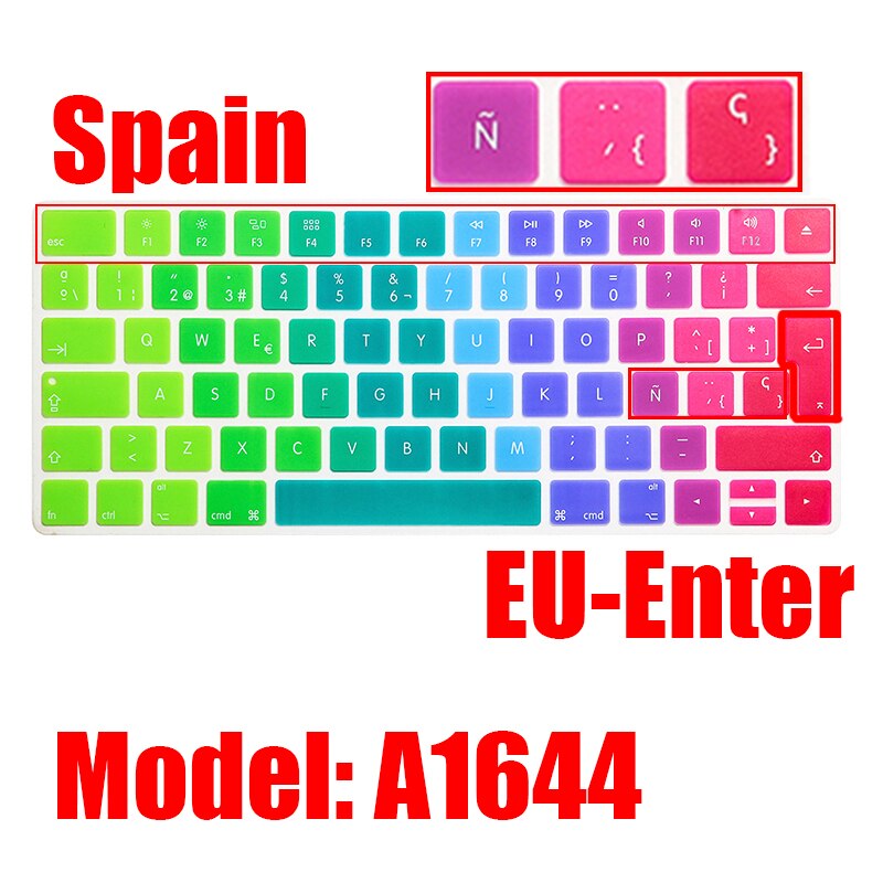 Spain Language Magic Keyboard Cover Silicone Skin ... – Grandado